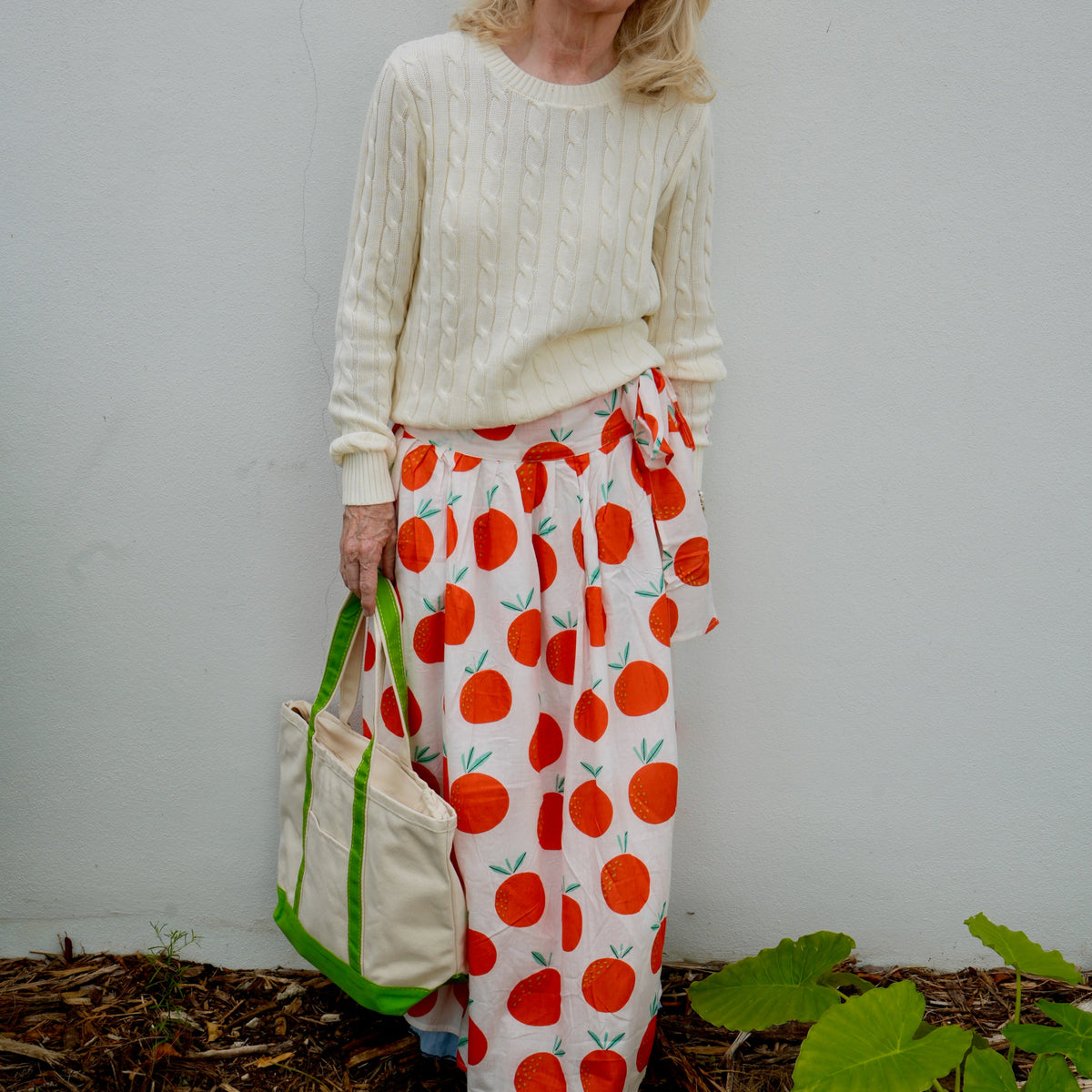 Wrap Skirt Long | Oranges – Snappy Turtle